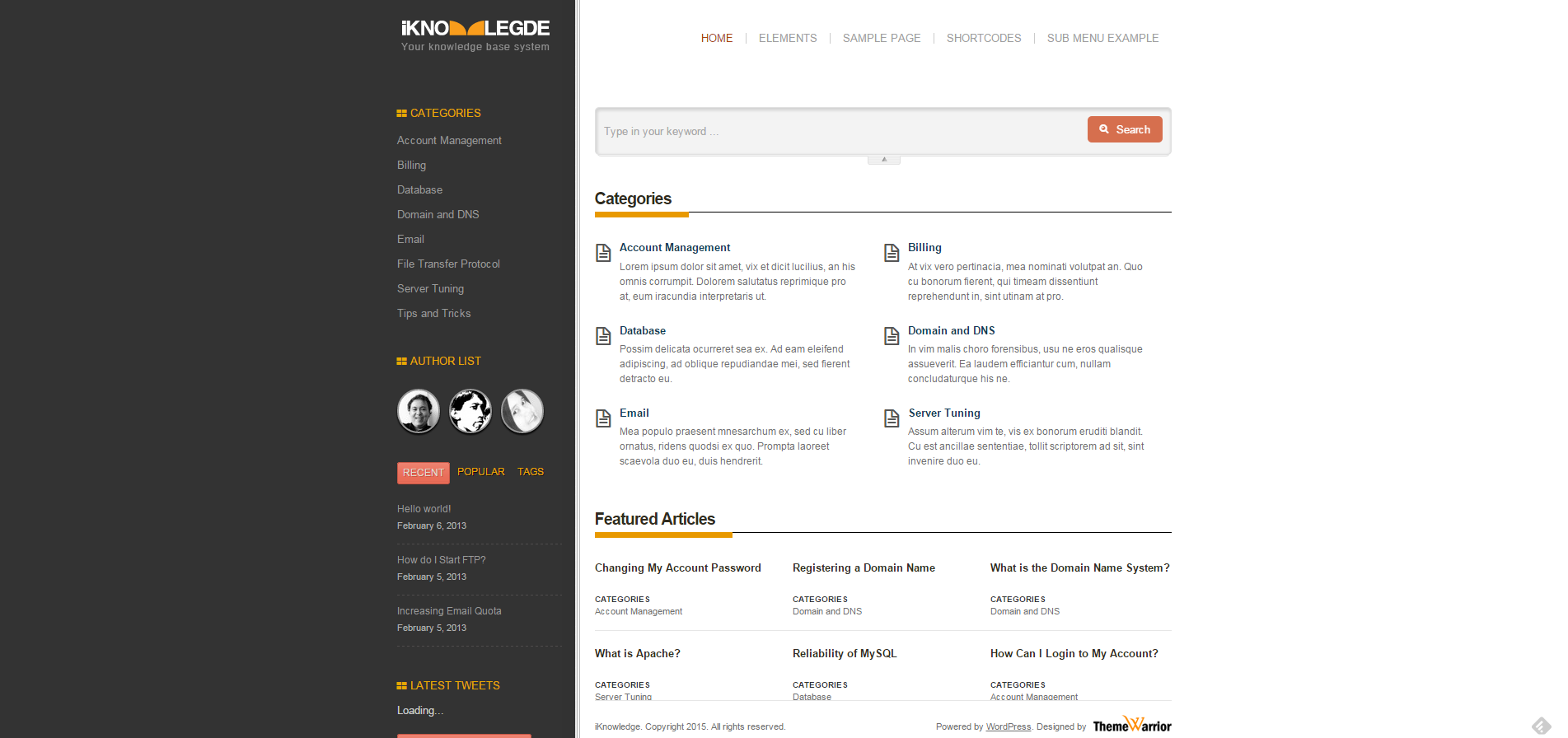 ナレッジベース&wiki的な無料・有料のWordPressテーマ11選をまとめてみました - MinoTips